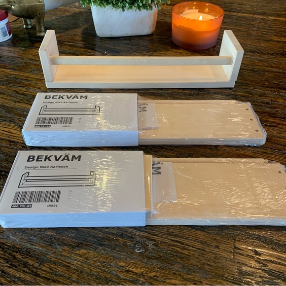 IKEA | Storage & Organization | Ikea Bekvm Spice Racks Bookshelves Set ...